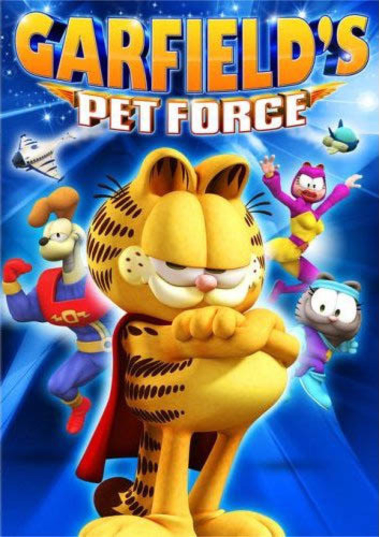 Garfield 3 Boyutlu Süper Kahraman - Garfield's Pet Force - Cicicee