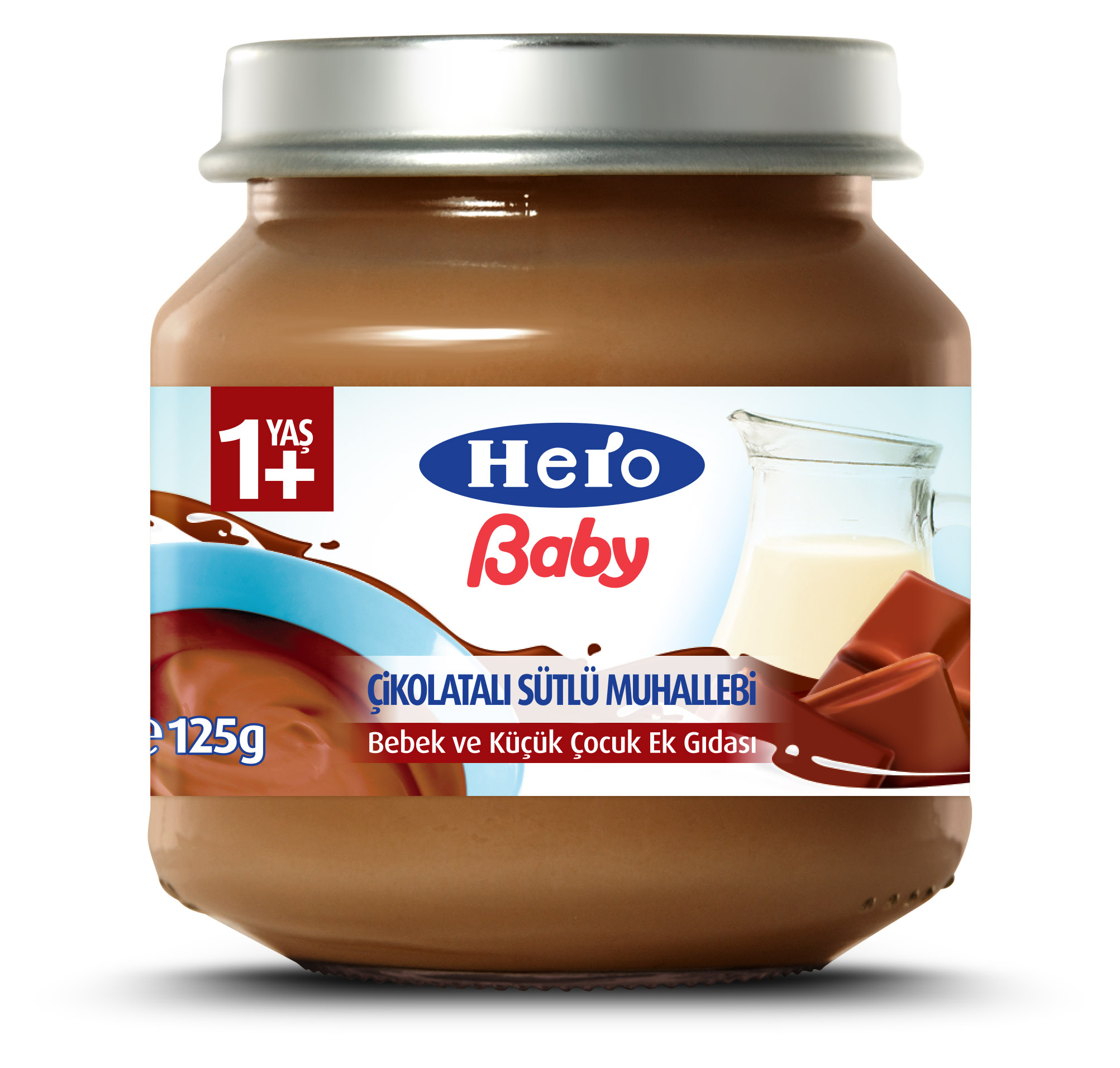 Bebeklere Hero Baby Çikolatalı Sütlü Muhallebi - Cicicee